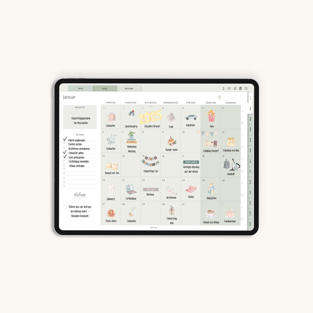 Paperless Life – Shop für digitale Planer
