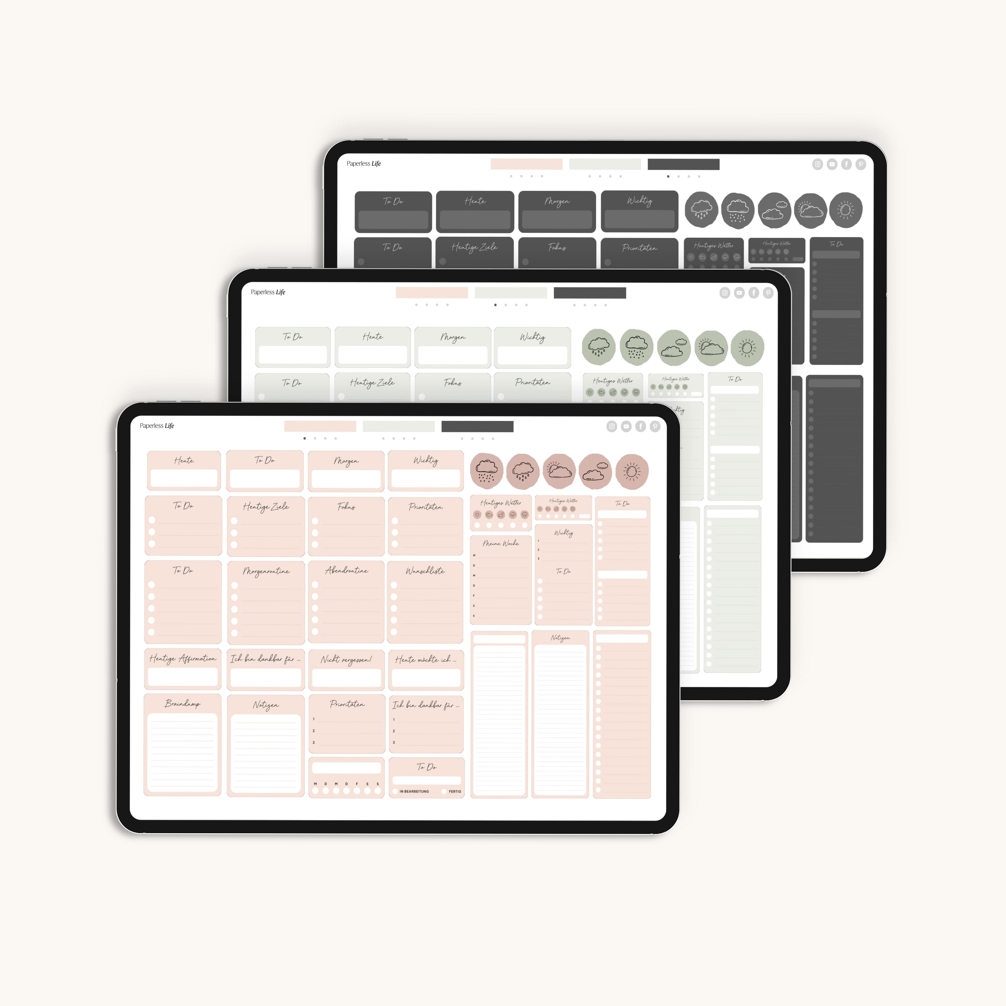 Widget-Sticker für den Alltag | Paperless Life